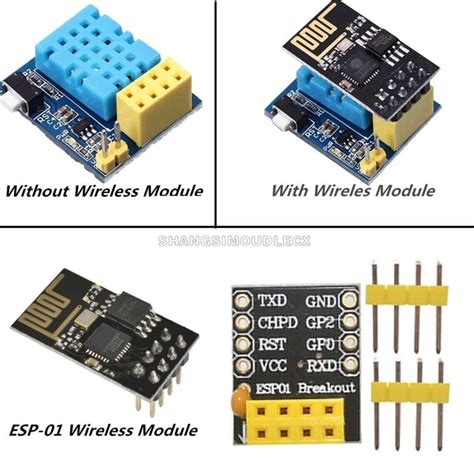 Esp8266 Dht11 Temperature Humidity Esp 0101s Wifi Wireless Module Pin