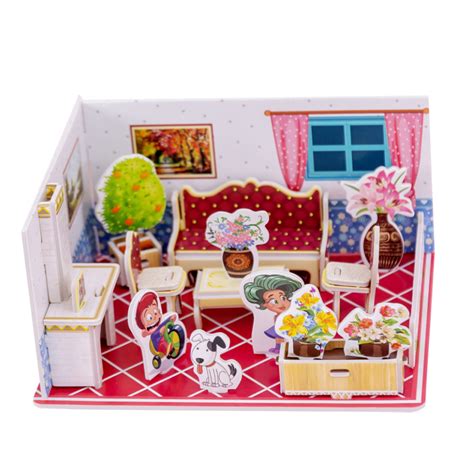 จิ๊กซอสามมิติ โมเดลกระดาษ ตัวต่อ3d ของเล่นตัวต่อสำหรับเด็ก จิ๊กซอว์ Shopee Thailand