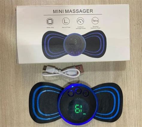 Plastic Black Mini Body Massager At ₹ 55 In New Delhi Id 2851633120633