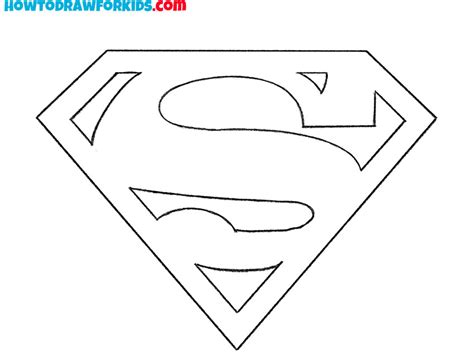 Fun Info About How To Draw Superman Logo Treecurve