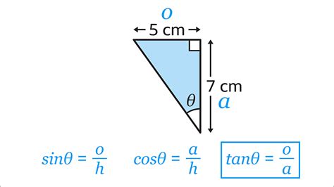 Finding Angles In Right Angled Triangles Ks3 Maths Bbc Bitesize