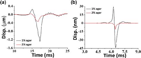 Elastic Wave Stationary Temporal Displacement Profiles In Agar Phantoms