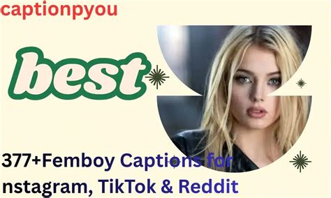 377femboy Captions For Instagram Tik Tok And Reddit