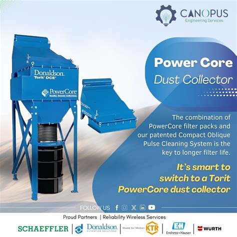 Canopus Engineering Services On Linkedin Canopus Powercore Dustcollector Smarter Cpcseries