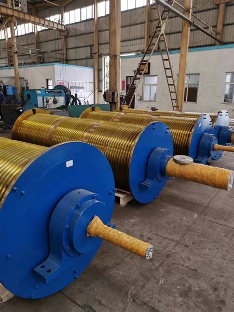 Low Noise Wire Rope Drum Cable Reel Drum Winch Drum With High Quality Drum And Cable Drum