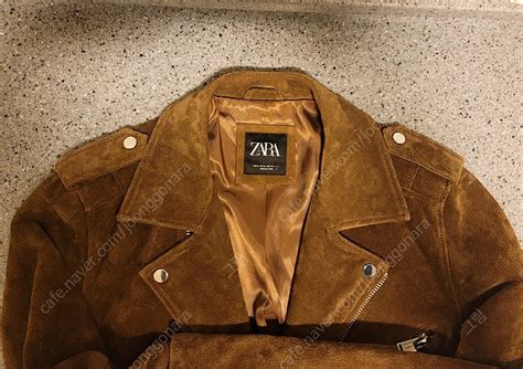 자라 천연 세무 가죽 라이더 자켓 잠바 패커리 바이커 티셔츠캐쥬얼의류 중고나라