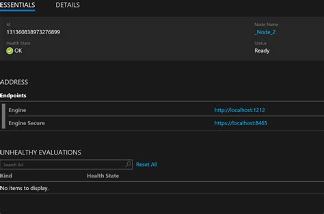 service fabric cluster with 2 exposed endpoint and different