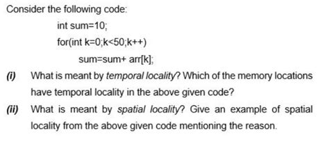 Solved Consider The Following Code Int Sum10 Forint