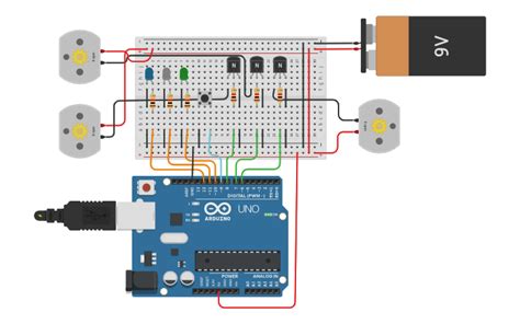 Circuit Design Midterm Practice Q5 Tinkercad