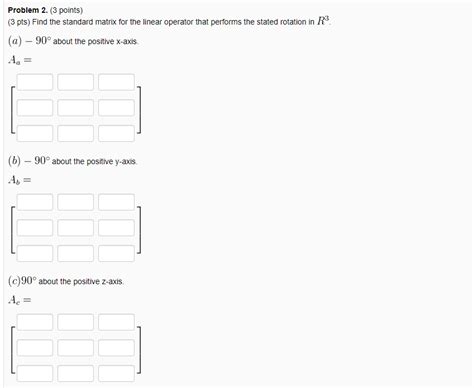solved problem 2 3 points 3 pts find the standard