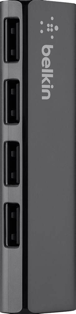 Questions And Answers Belkin Port Usb Hub Black F U V Best Buy