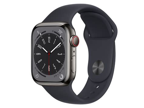 Apple Watch Series 8 Gps Cellular 41 Mm Stainless Steel Case Graphite