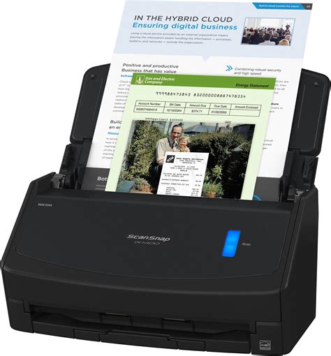 Epson Workforce Es C220 Compact Desktop Document Scanner With 2 Sided Scanning And Auto Document