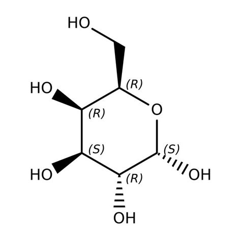 Galactose Molecular Structure