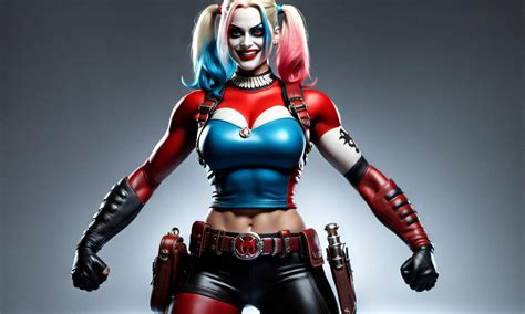 Mass Monster Muscle Harley Quinn By Roadkill205 On Deviantart