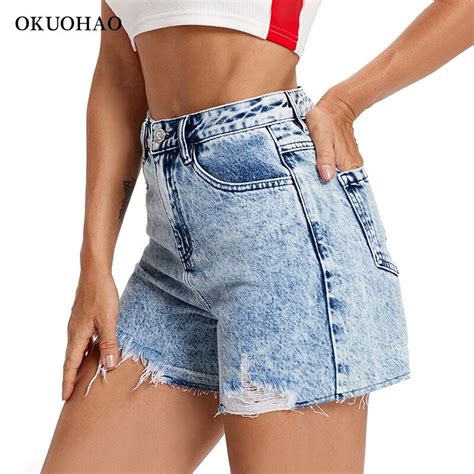 Womens 7 Inch Denim Shorts At James Givan Blog
