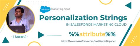 In Salesforce Marketing Cloud Sfmc Personalization Strings Are