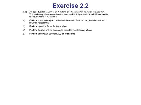 Exercises 2 Exercise 2 1 Exercise 2 1