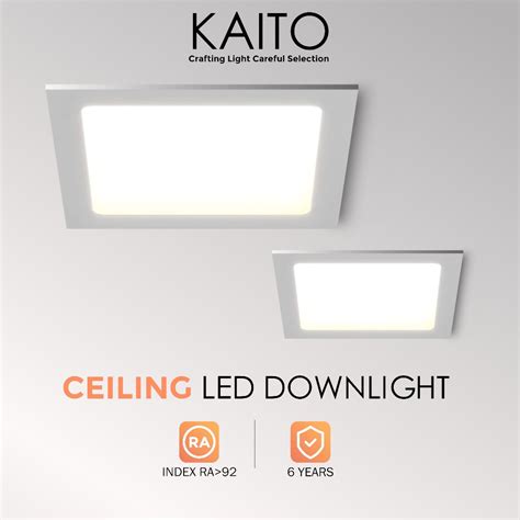 Sirim Kaito Led Downlight W W Lampu Led Siling Ceiling Light