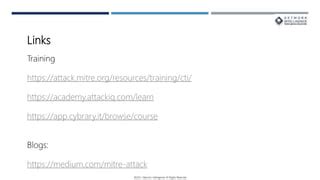 MITRE ATT CK Framework PPTX Internet Safety Parenting