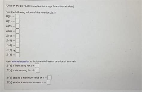 Solved Consider The Function Whose Graph Is Plotted Below