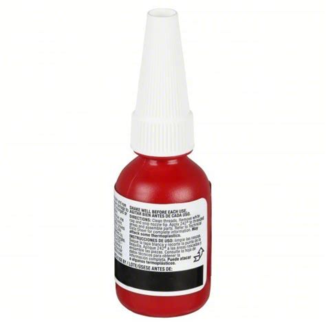 Loctite 135354 Medium Strength Threadlocker 242 Blue 034 Fl Oz Bot