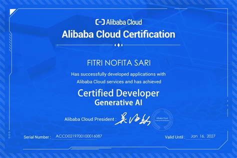 fitri nofita sari on linkedin generativeai alibabacloud