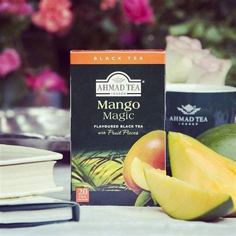 Ahmad Mango Magic Black Tea Fruit Natural Box 40 Grams