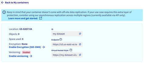 Object Storage Getting Started With Versioning Support Guides
