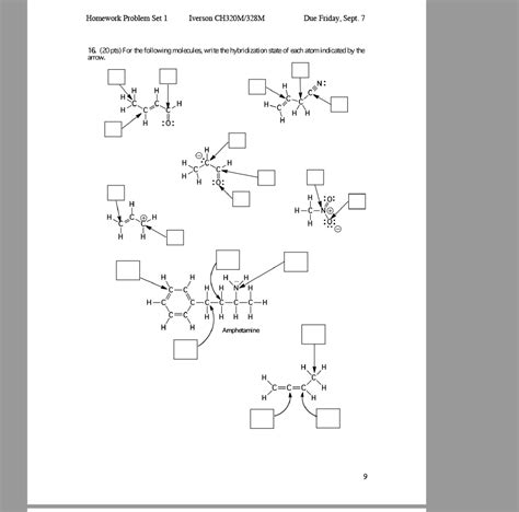 Solved Homework Problem Set 1 Iverson Ch320m 328m Due