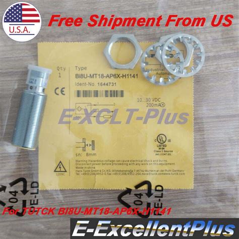 Inductive Proximity Sensor For Turck Bi8u Mt18 Ap6x H1141 Bi8umt18ap6xh1141 Pnp Ebay