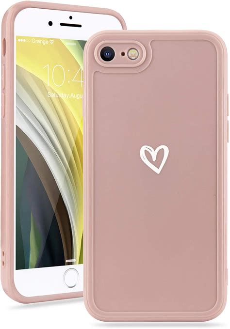Lafunda Coque Compatible Avec Iphone 87se 2020 Silicone Coque De