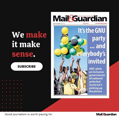 Mail And Guardian On Linkedin Its The Gnu Partyand Everybodys