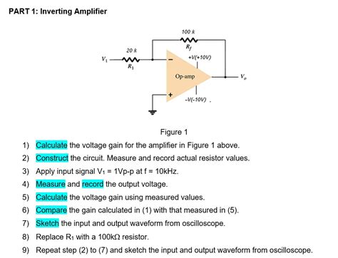 Inverting Amplifier Calculate Gain At Kurt Riddle Blog
