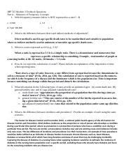 IHP515 Module 3 Questions Word Docx IHP 515 Module 3 Textbook Questions Part A Measures Of