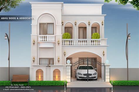 Neo Classical House Exterior Classical Facade