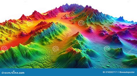 Futuristic Lidar Sensor Illustration Abstract Data Visualization For Advanced Technology