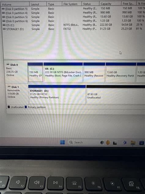 Storage Allocation For 128gb Sd R3dspiracy