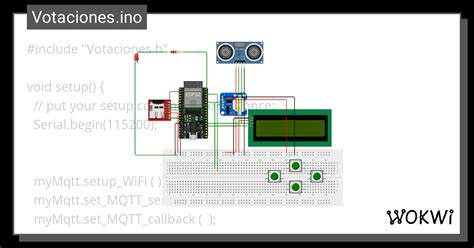 Votaciones Copy Wokwi Esp32 Stm32 Arduino Simulator