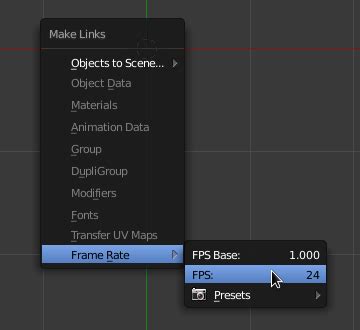 Python Make Links Menu Option Blender Stack Exchange
