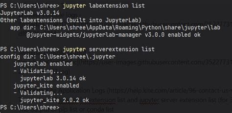 Kite Not Workingshowing Up In Jupyterlab V3014 · Issue 730 · Kiteco