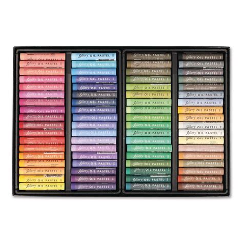 Gallery Artists Soft Oil Pastels — Cardboard Box Sets 50 000 Art