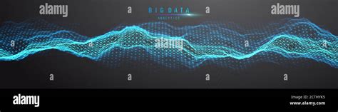 Big Data Visualization Background 3d Big Data Connection Background