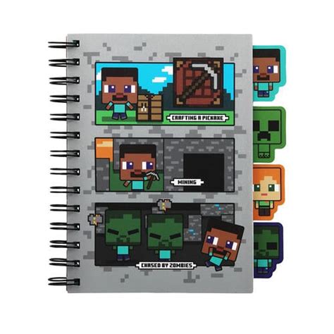 Paladone Minecraft Notebook With Dividers Toysrus Malaysia