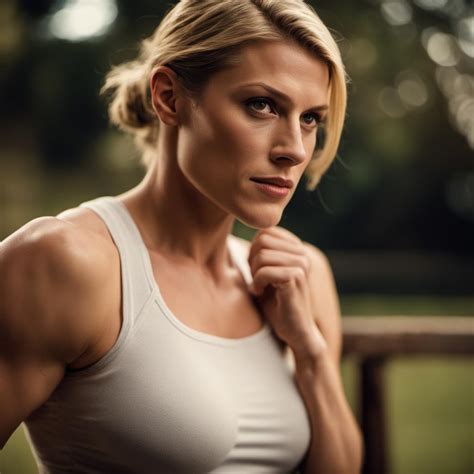 Katee Sackhoff Muscle By Thebluewolf19 On Deviantart