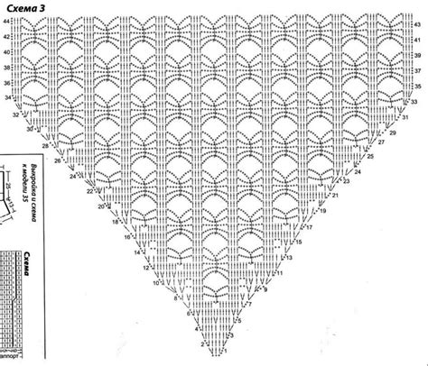 Вязание шали крючком паучки схема 83 фото