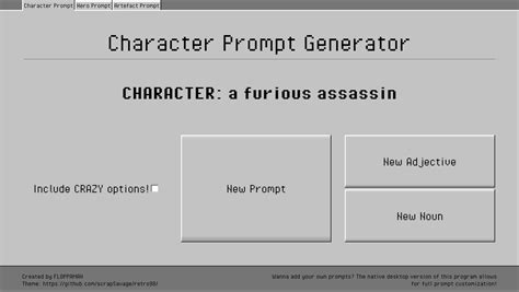 Art Prompt Generator By Mhnwpol