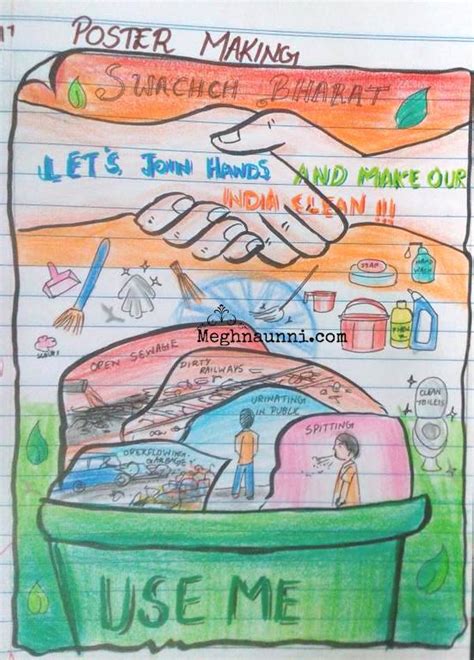 Swachh Bharat Poster Making Painting