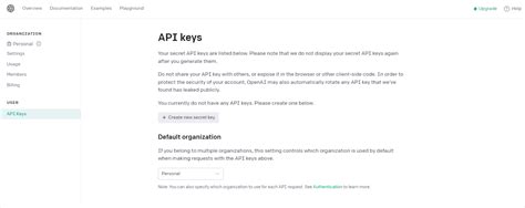 Conversation Api Horisen