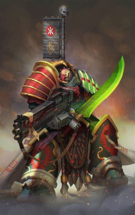 Artstation Explore Knights Of Blood 40k Warhammer 40k Roboutian